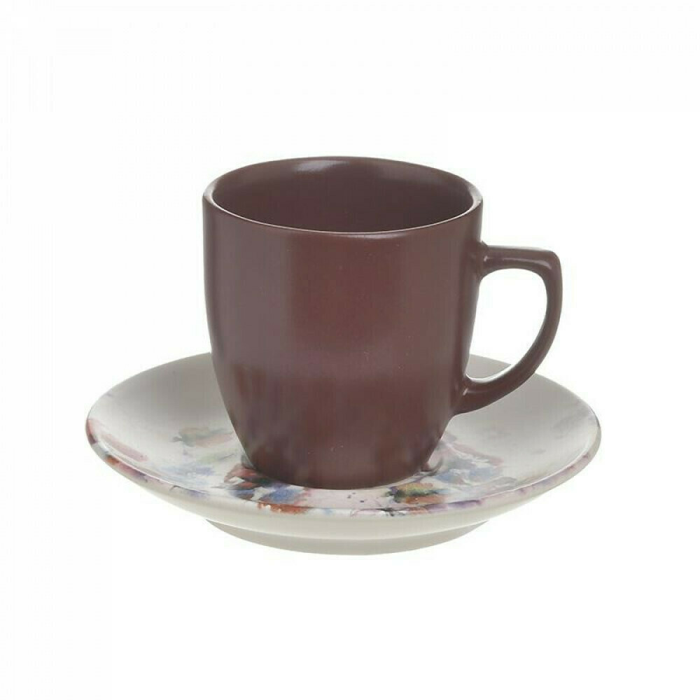 Click Σετ Φλιτζάνια Καφέ από Πορσελάνη Καφέ 6-60-177-0015 6τμχ | Skroutz.gr