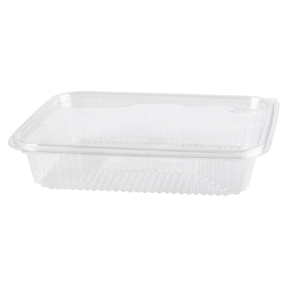 Intertan Recipient de plastic de unică folosință PET cu Capac Integrat ...