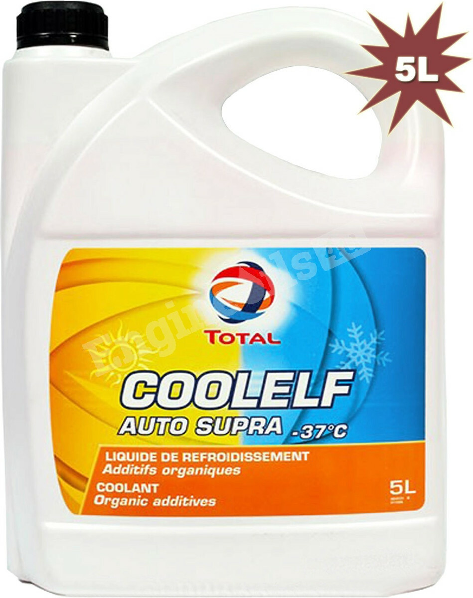 Total Coolelf Auto Supra -37 Συμπυκνωμένο Αντιψυκτικό Υγρό Ψυγείου ...