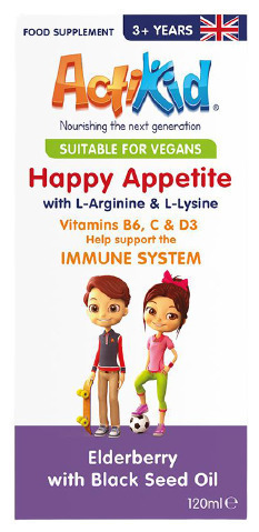 ActiKid Happy Appetite with L-Arginine & L-lysine 120ml | Skroutz.gr