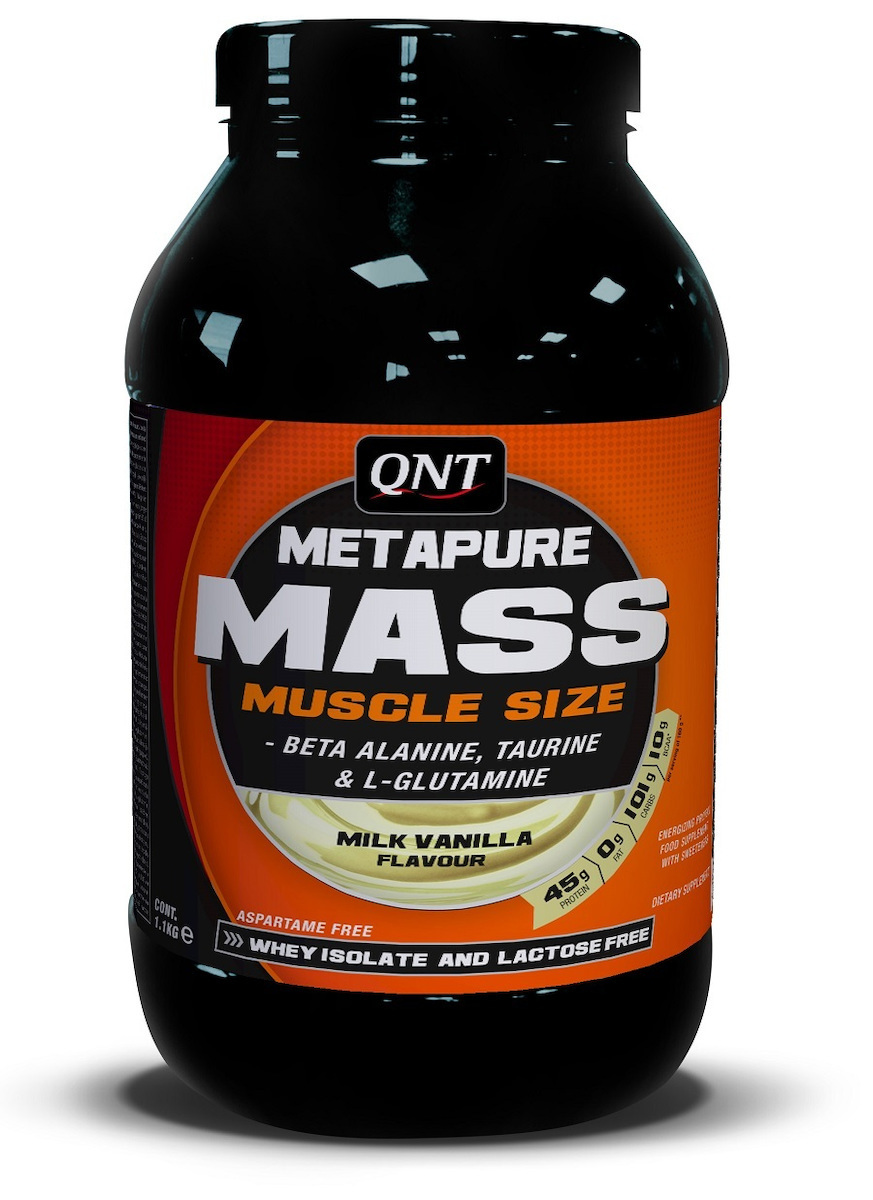 QNT Metapure Mass Muscle Size Πρωτεΐνη Ορού Γάλακτος με Γεύση Milk ...