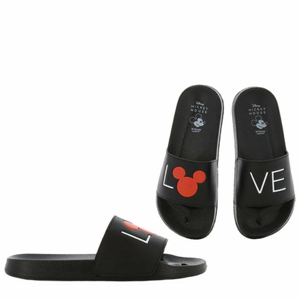 Disney Παιδικές Σαγιονάρες Slides Mickey Μαύρες Mouse | Skroutz.gr