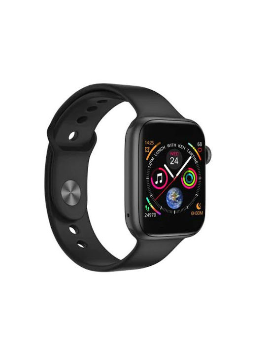 T5S Smartwatch με Παλμογράφο (Μαύρο) | Skroutz.gr