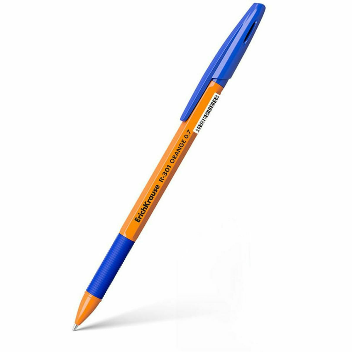 ErichKrause Στυλό Ballpoint 0.7mm με Μπλε Μελάνι Orange Stick&Grip R ...