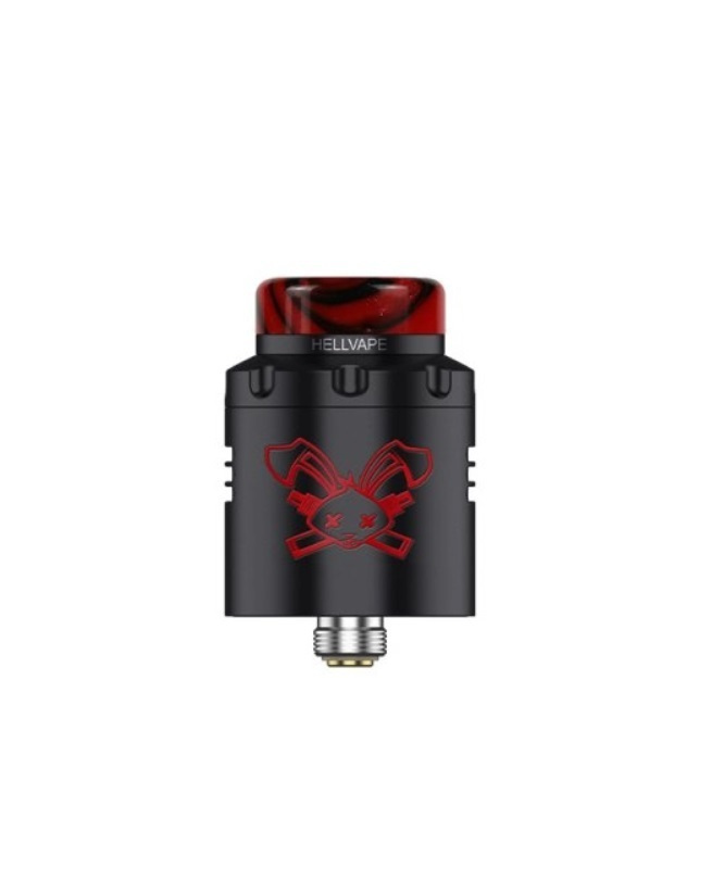 Hellvape Dead Rabbit V3 RDA 24mm Black Red | Skroutz.gr