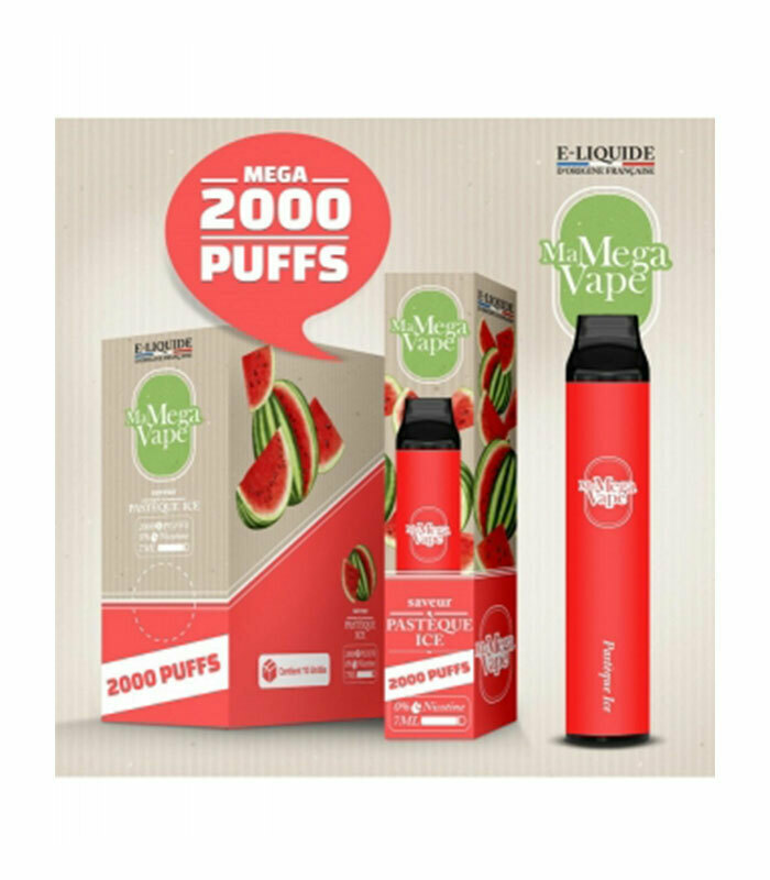 Petite Vape Ma Mega Vape Watermelon Ice Disposable Pen Kit 7ml με ...