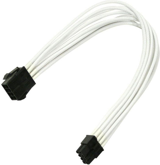 Nanoxia 8-Pin PCIe - 8-Pin PCIe Cable 0.3m Λευκό (900400022) | Skroutz.gr