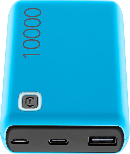Cellular Line Essence Power Bank 10000mAh 12W με Θύρα USB-A και Θύρα ...