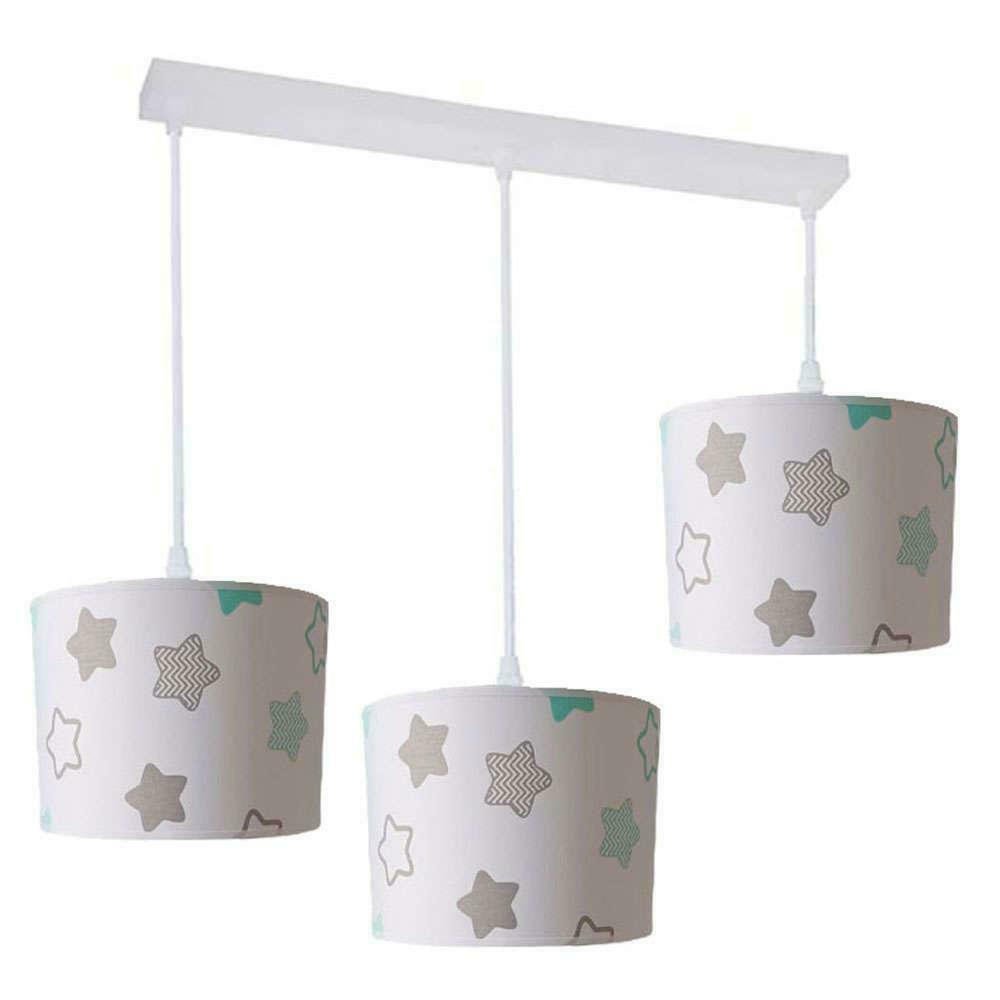 Metanor Star Πολύφωτο Παιδικό Φωτιστικό Κρεμαστό από Ύφασμα με Υποδοχή ...