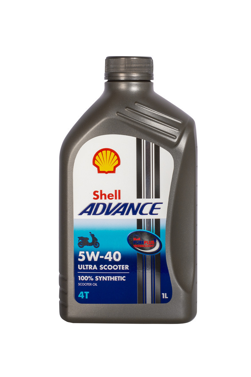 Shell Advance Ultra Scooter Λάδι Μοτοσυκλέτας για Τετράχρονους ...