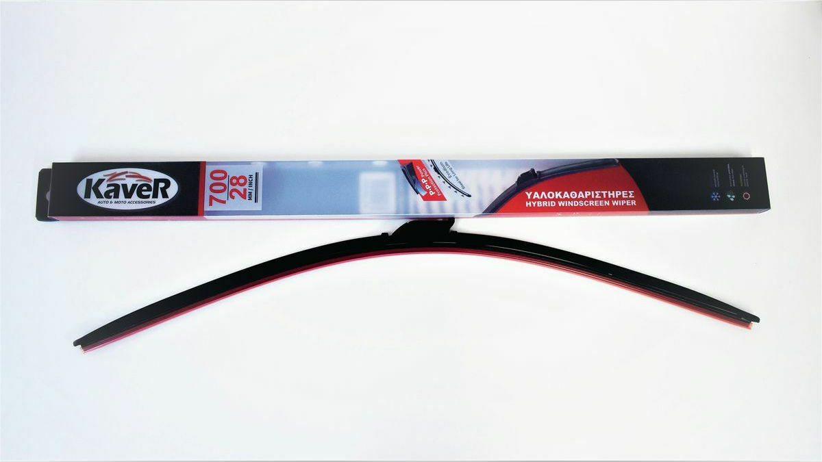 Kaver Hybrid Flat 28'' Υαλοκαθαριστήρας Αυτοκινήτου Οδηγού/Συνοδηγού ...