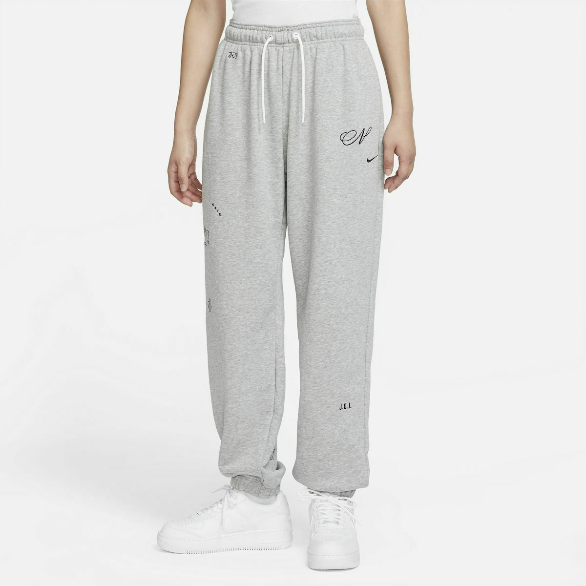 Nike Παντελόνι Γυναικείας Φόρμας Γκρι DD5042-063 | Skroutz.gr