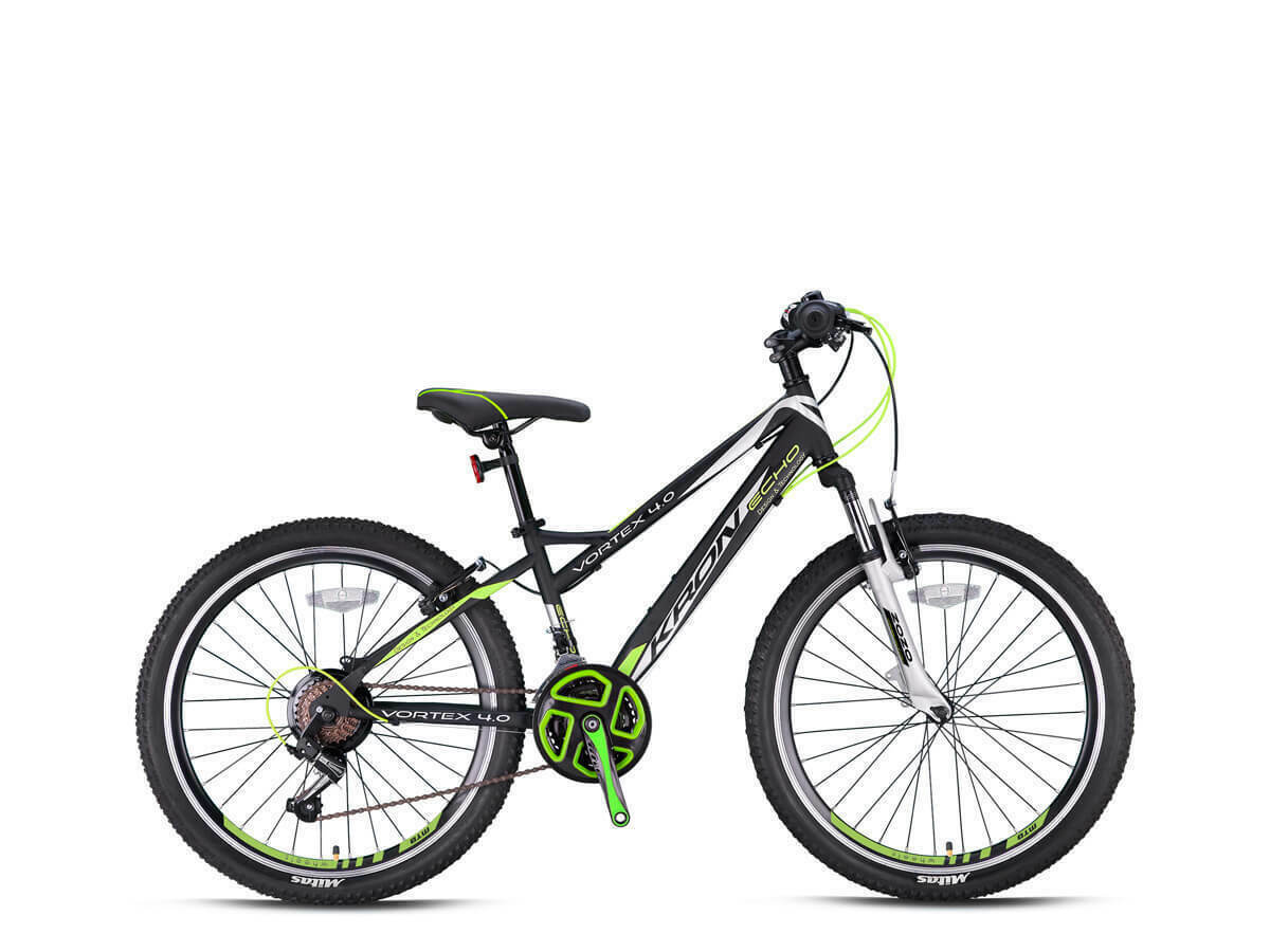 Kron Vortex 4.0 24" Παιδικό Mountain Bike Γκρι με 21 Ταχύτητες | Skroutz.gr