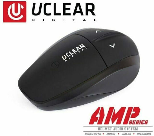 Uclear AMP Pro Ενδοεπικοινωνία Διπλή για Κράνος Μηχανής με Bluetooth ...