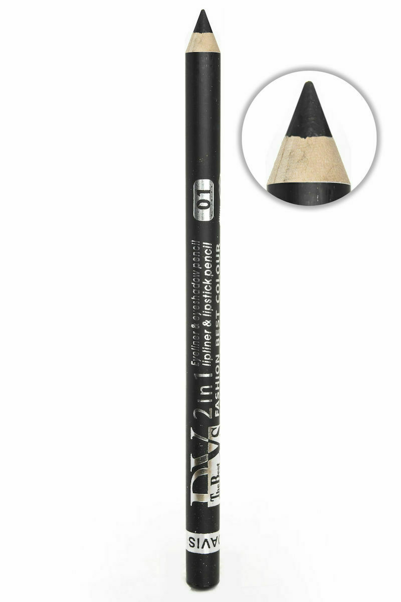 Davis 2 In 1 Eyeliner & Lipliner Pencil 01 | Skroutz.gr
