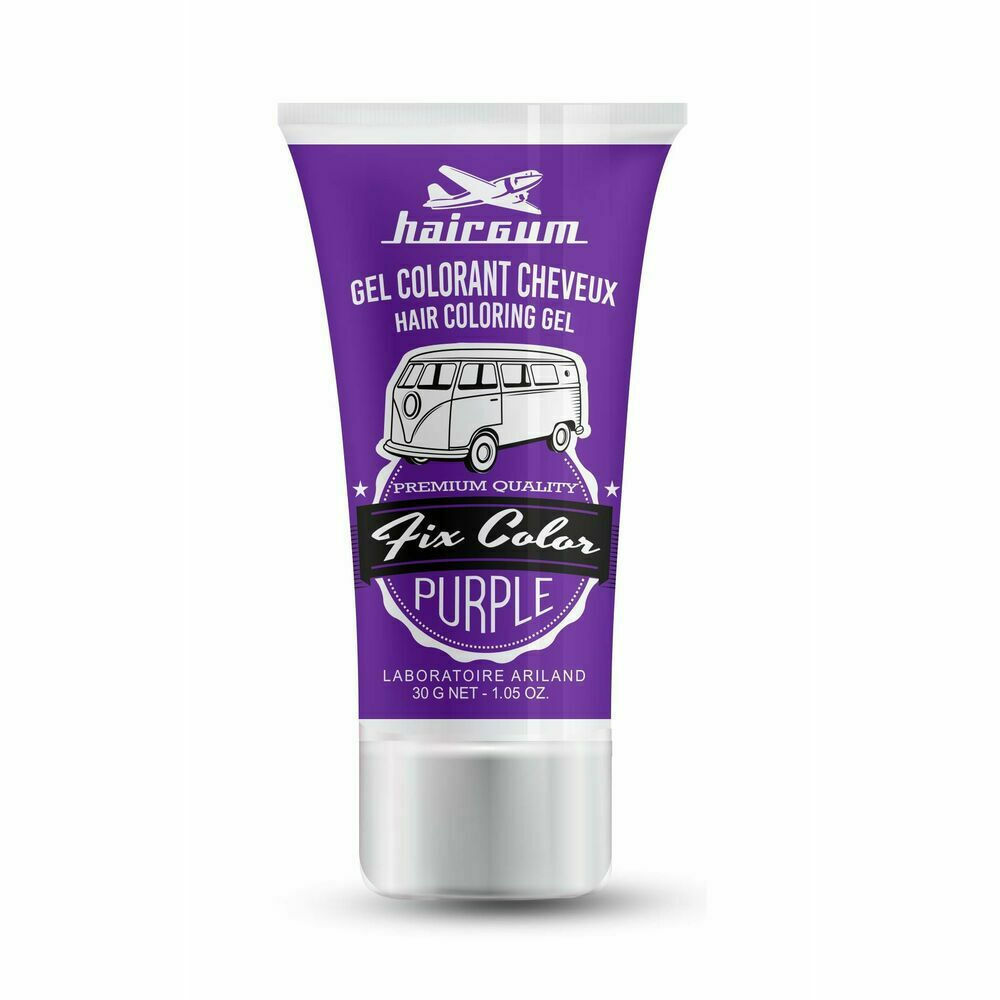 Hairgum Fix Color Προσωρινή Βαφή Μαλλιών Purple 30ml | Skroutz Cyprus