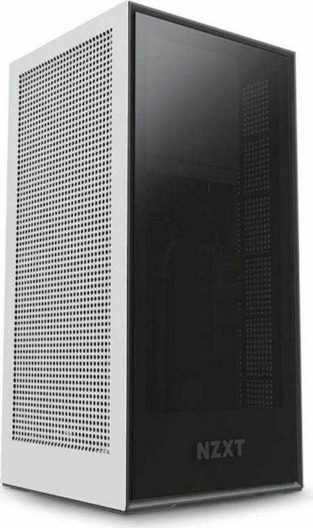 NZXT H1 CS-H11BW-EU Mini Tower Κουτί Υπολογιστή με Πλαϊνό Παράθυρο ...