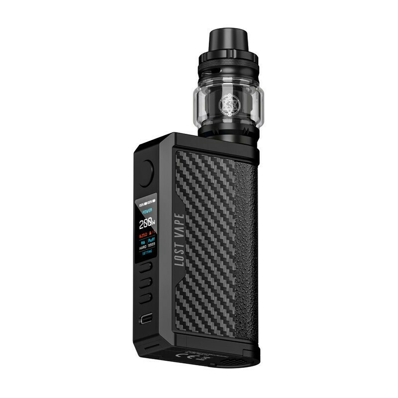 Lost Vape Centaurus Q 200 Black Carbon Fiber Box Mod Kit 5ml | Skroutz.gr