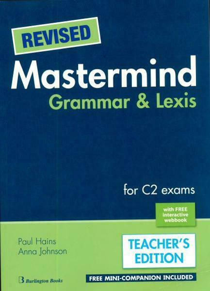 Revised Mastermind Grammar And Lexis for C2 Exams - Teacher's Book ... Revised Mastermind Grammar And Lexis for C2 Exams - Teacher's Book ...