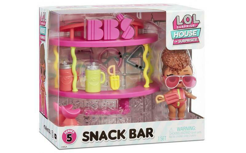 MGA Entertainment Παιχνίδι Μινιατούρα Lol Surprise Snack Bar 581642EUC ...