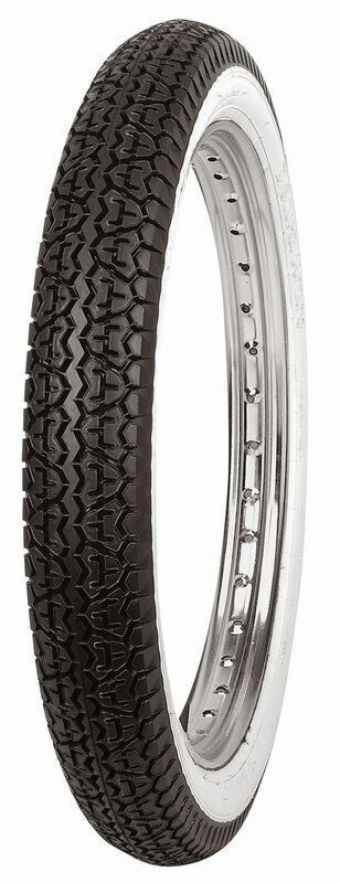Mitas B4 White Wall F R 2 25 18 42j Tt Λάστιχο Μοτοσυκλέτας για Μπροστά