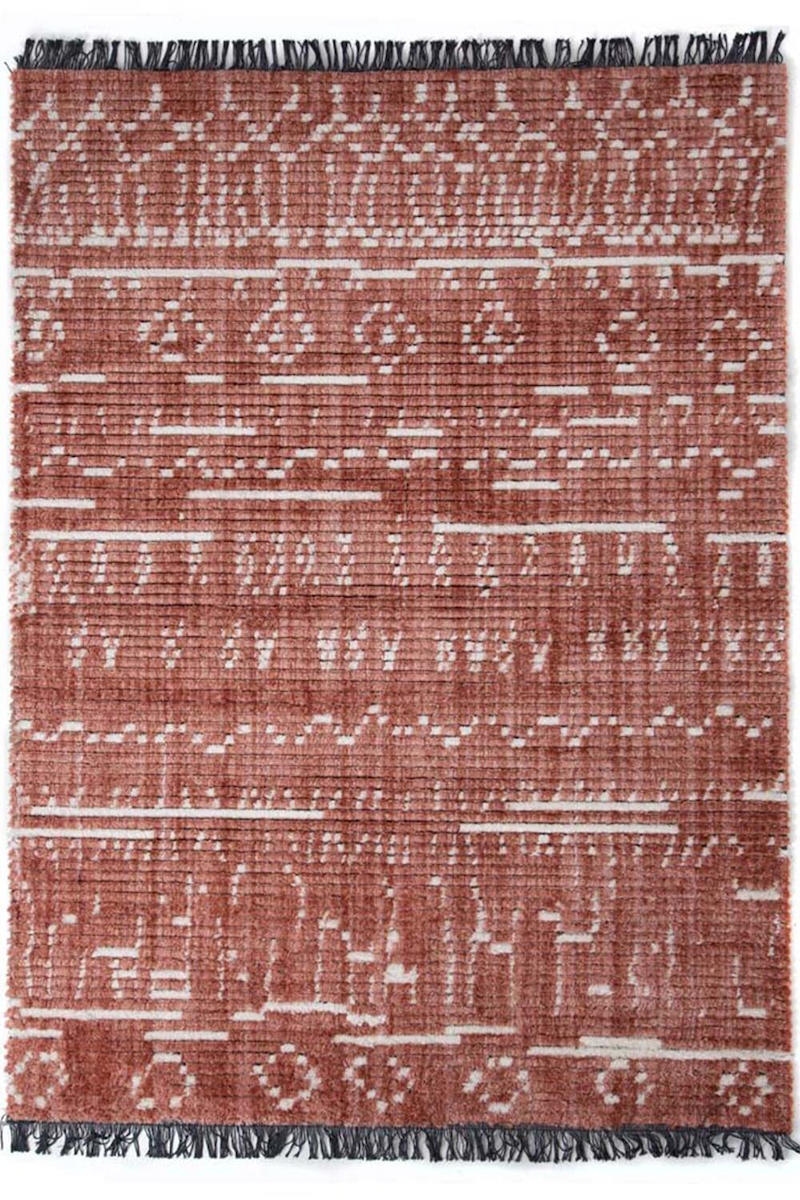 Royal Carpet 191 Iris Χαλί Διάδρομος με Κρόσια Brick / Cream 11IRI191OC ...