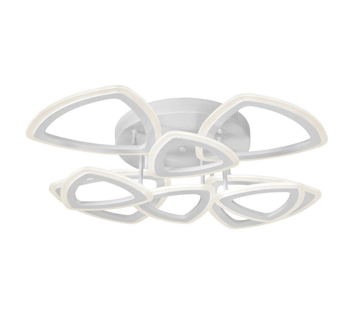 Venti Μοντέρνα Πλαστική Πλαφονιέρα Οροφής με Ενσωματωμένο LED σε Λευκό ...