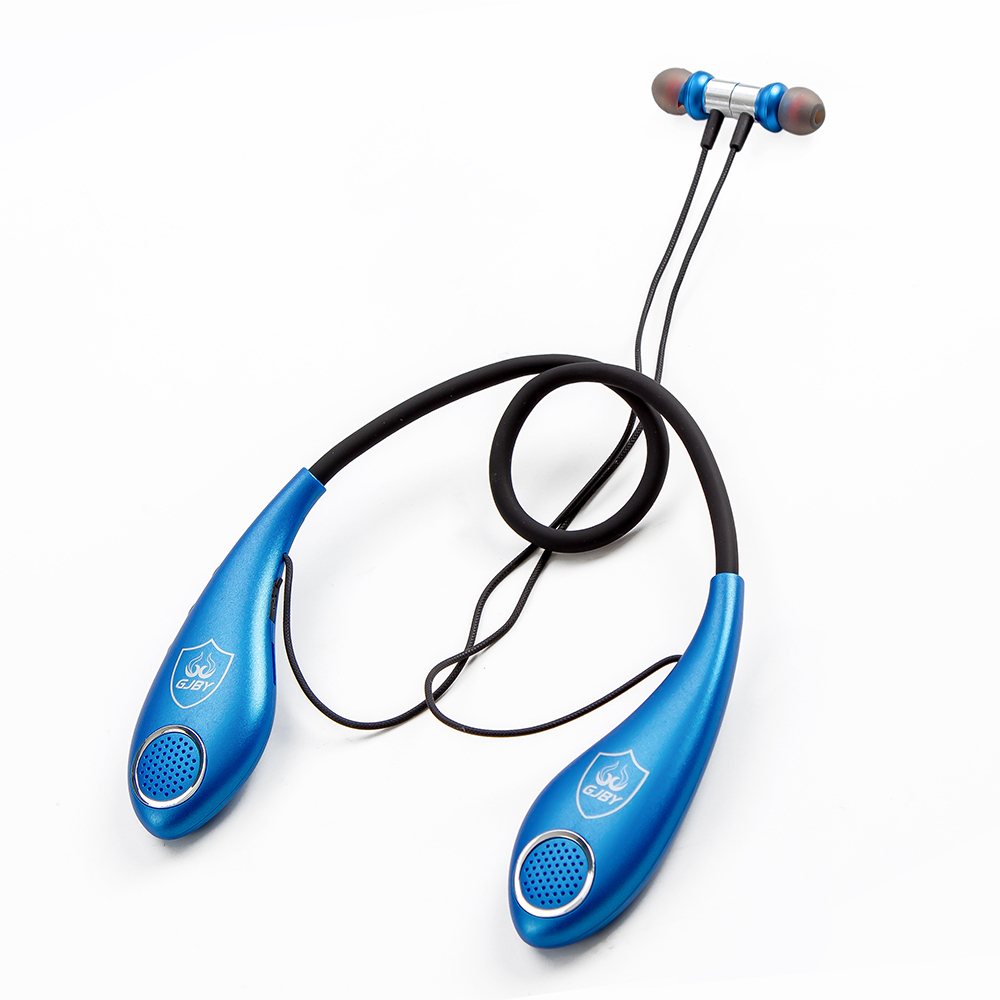 Gjby CA-129 In-ear Bluetooth Handsfree Ακουστικά Μπλε | Skroutz.gr