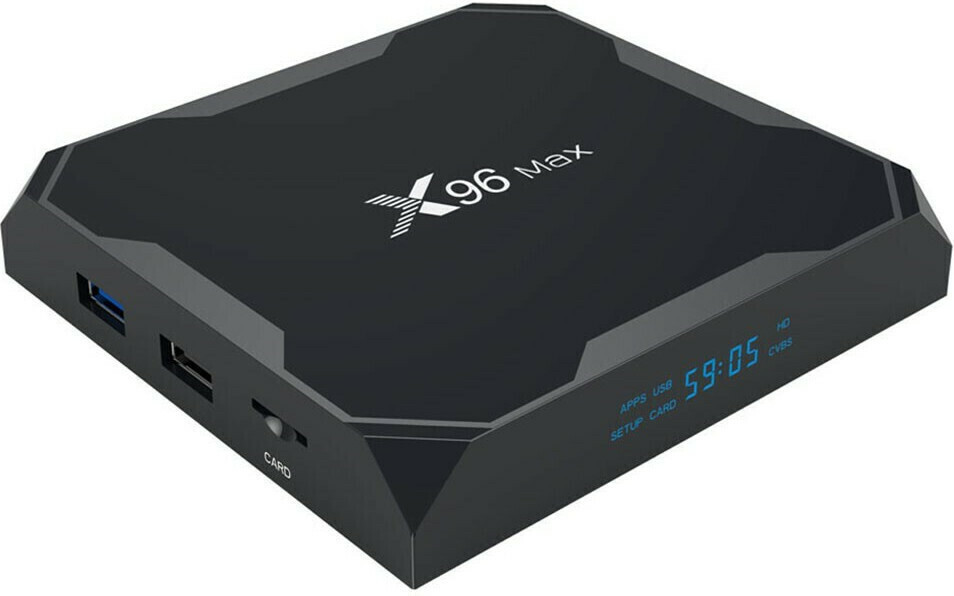 TV Box X96 Max 4K UHD με WiFi USB 2.0 4GB RAM και 64GB Αποθηκευτικό ...