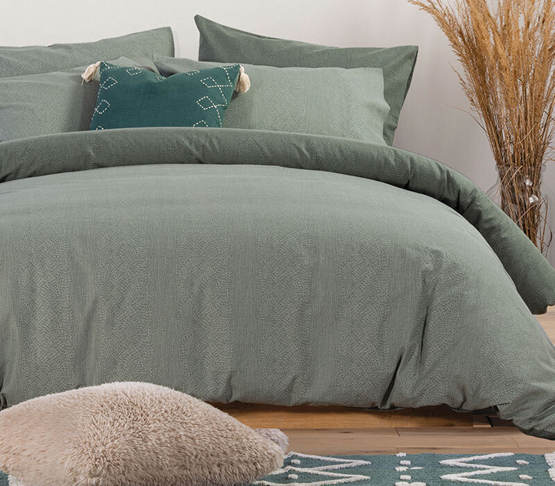 Nef-Nef Σετ Σεντόνια King Size 270x260εκ. Weekend 031930 Green | Skroutz.gr