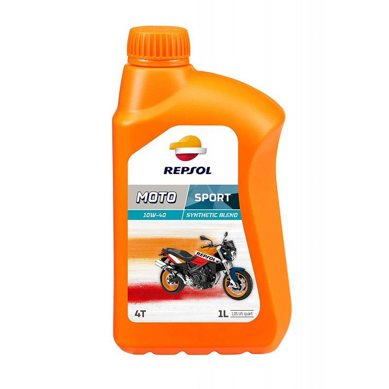 Repsol Sport Ημισυνθετικό Λάδι Μοτοσυκλέτας για Τετράχρονους Κινητήρες ...