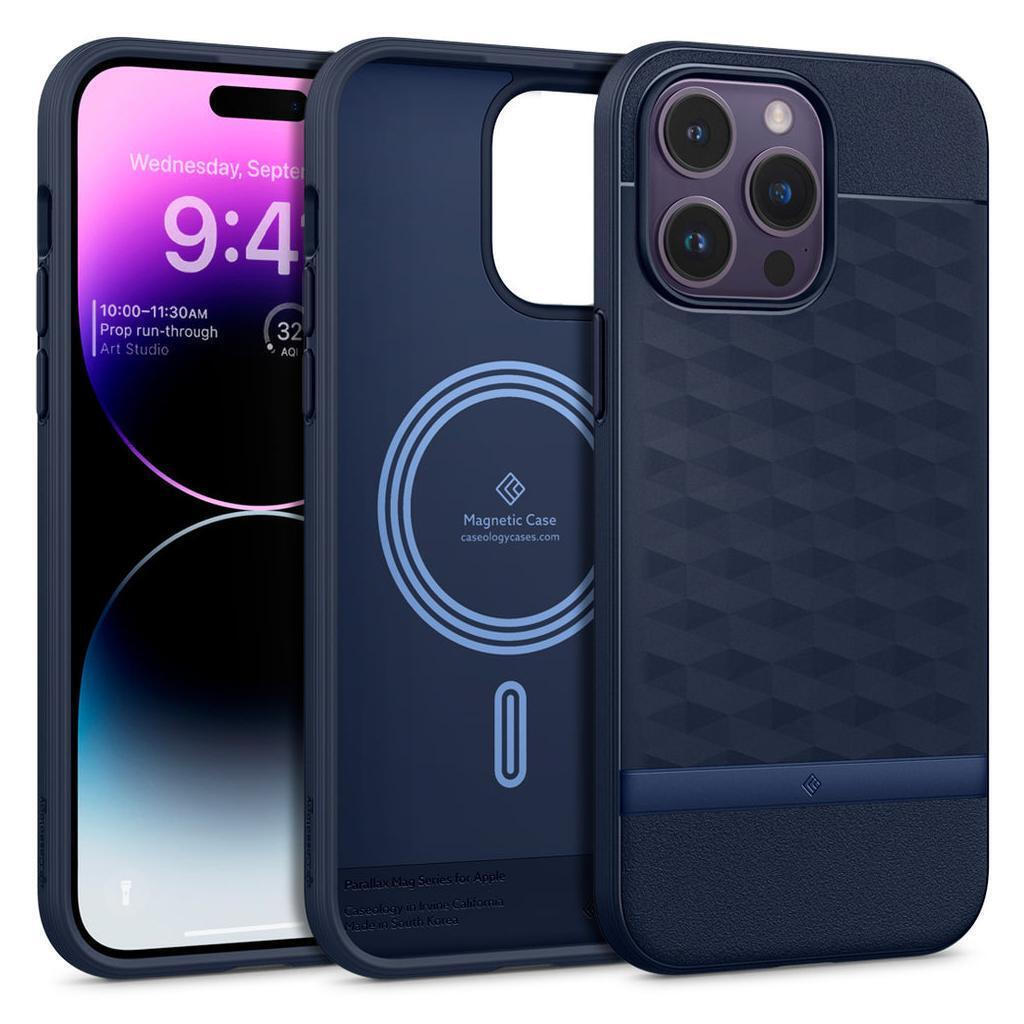 Caseology Parallax Mag Back Cover Πλαστικό / Σιλικόνης Midnight Blue ...