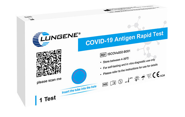 Clongene Lungene Covid-19 Antigen Rapid Test with Saliva & Nasal Sample ...