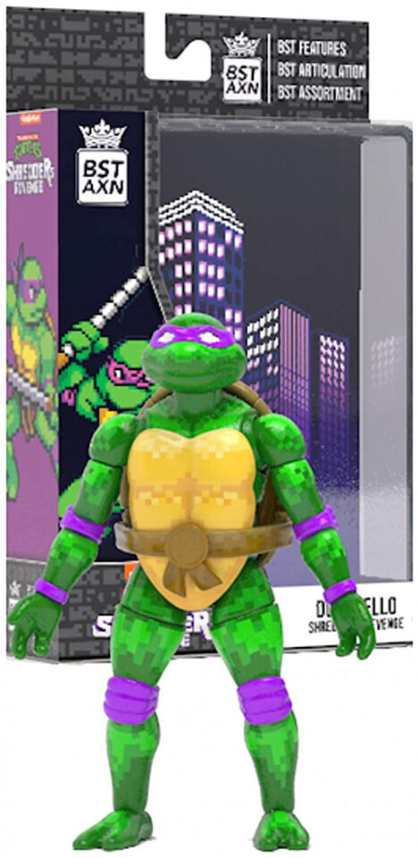 The Loyal Subjects Teenage Mutant Ninja Turtles: Donatello NES 8-Bit ...