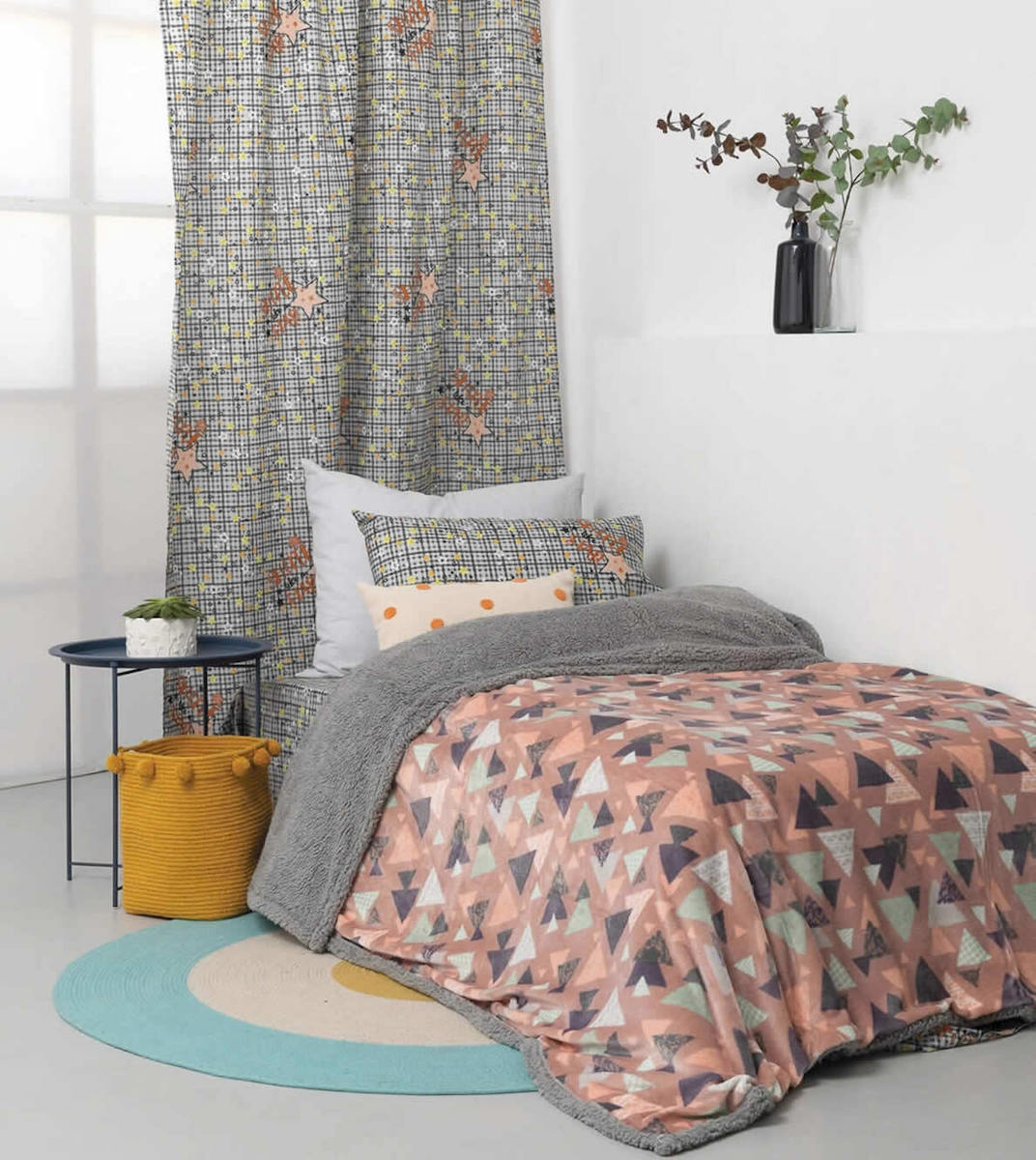 Palamaiki Κουβερτοπάπλωμα Μονό 160x220εκ. Blake Pink | Skroutz.gr