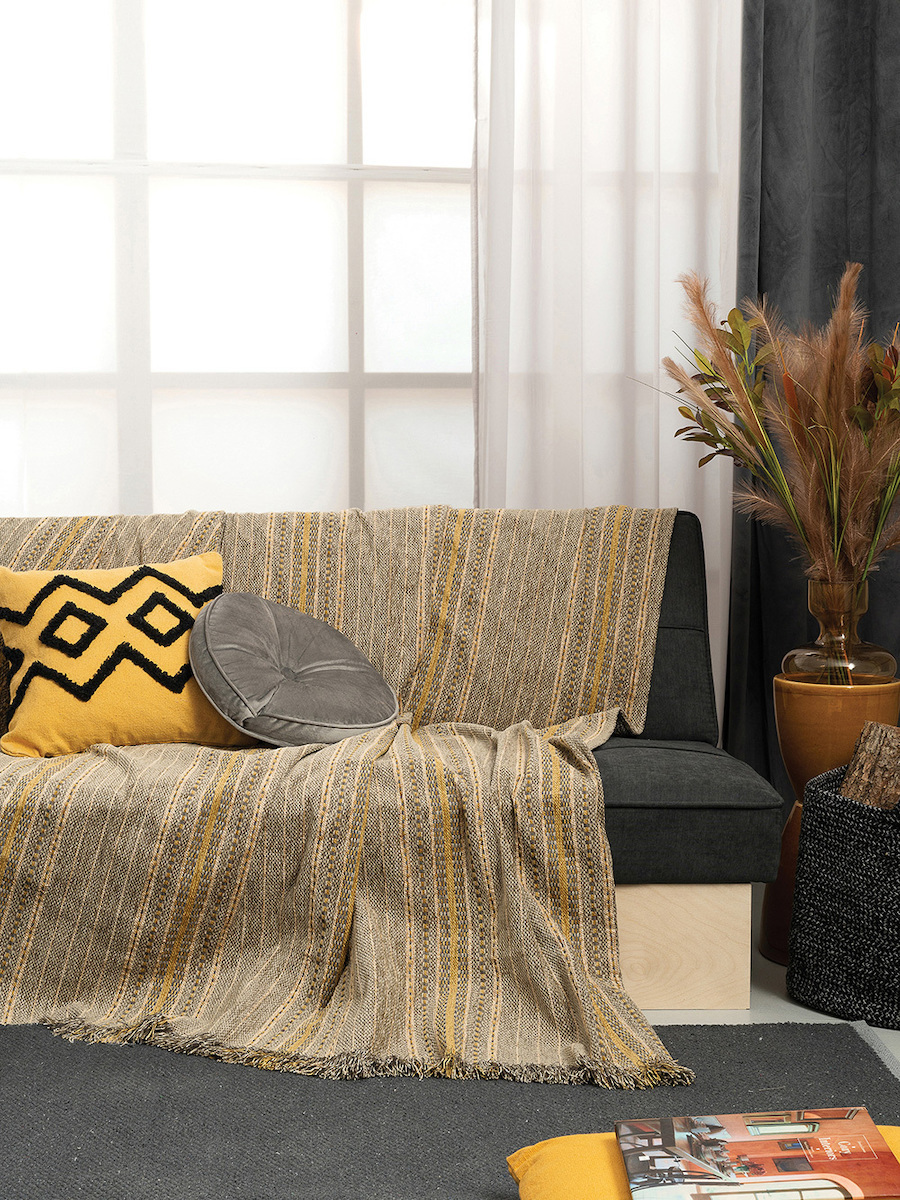 Palamaiki Ριχτάρι Τετραθέσιου Καναπέ Jum 180x320εκ. Sand | Skroutz.gr