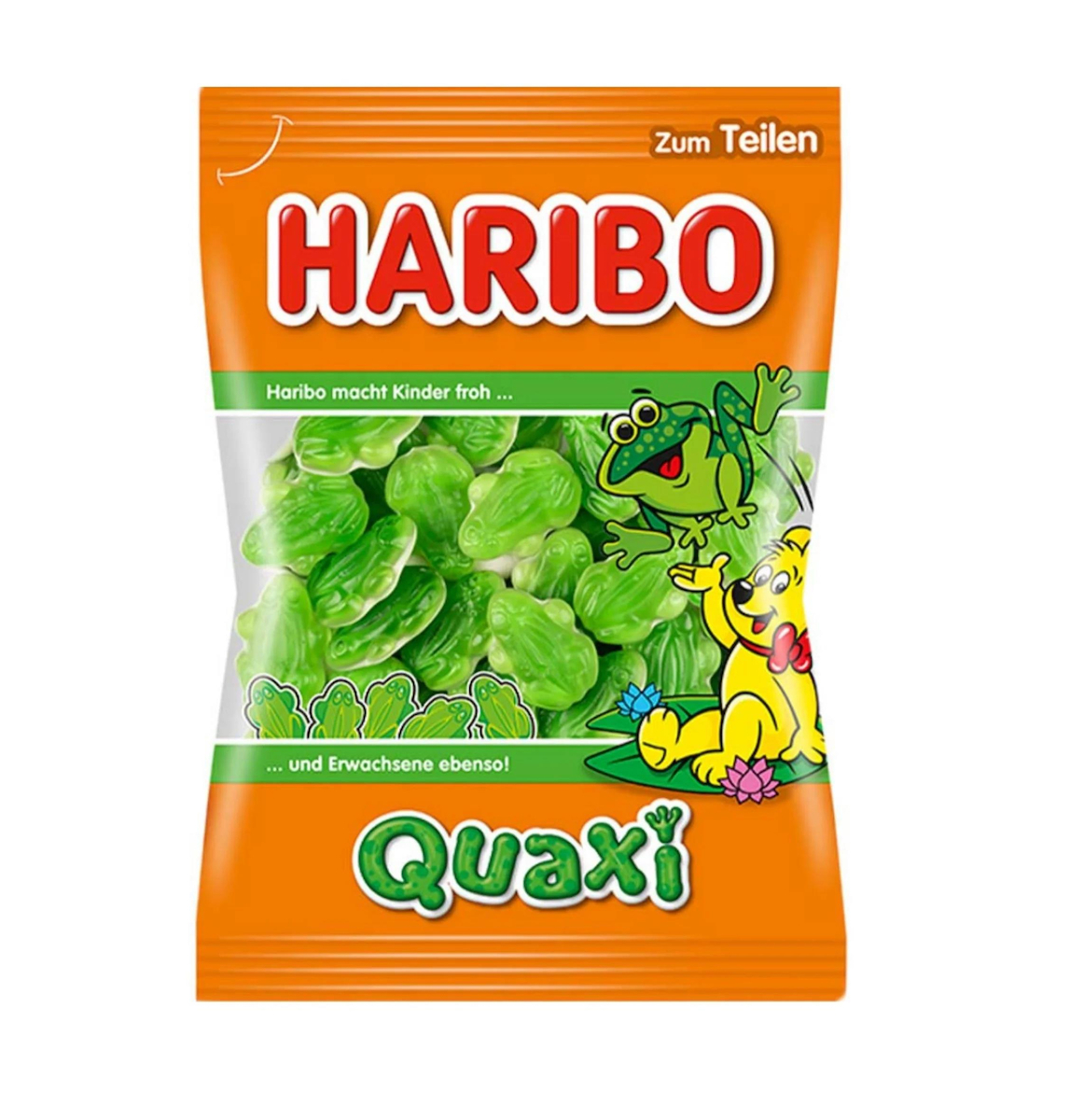 Haribo Jeleuri Quaxi Broscuțe 1buc 200gr | Skroutz Romania