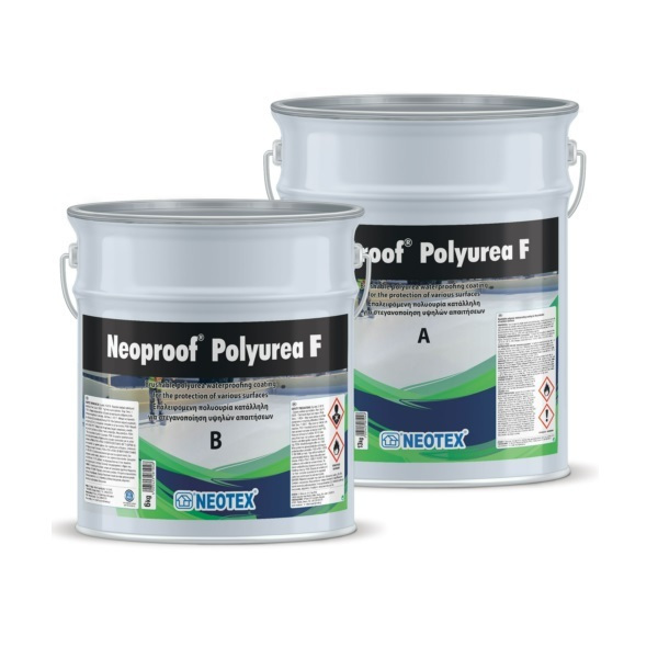 Neotex Neoproof Polyurea F Επαλειφόμενο Στεγανωτικό 19kg Λευκό 001-2012 ...