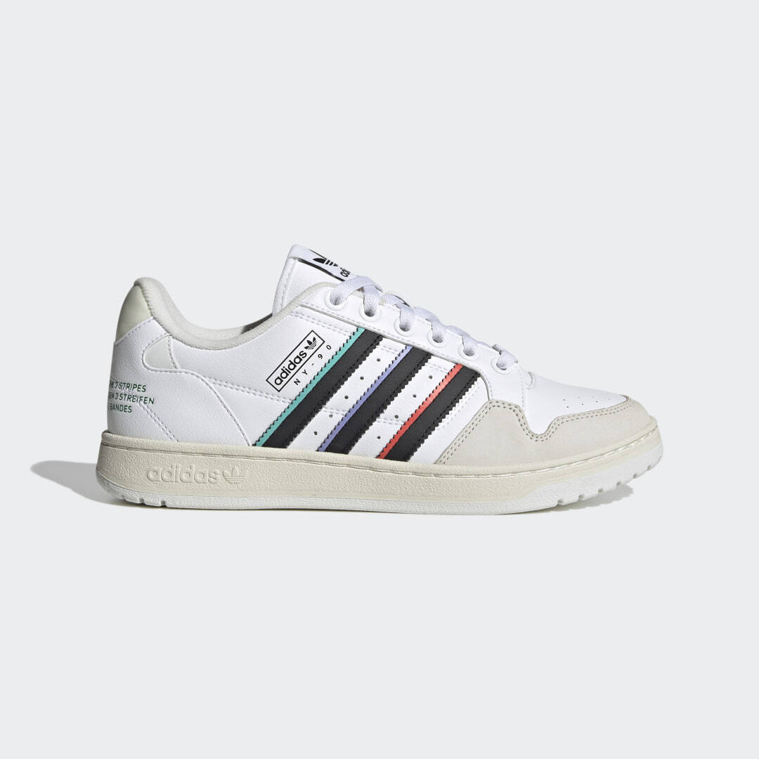 Adidas NY 90 Stripes Ανδρικά Sneakers Cloud White / Core Black / Bold ...