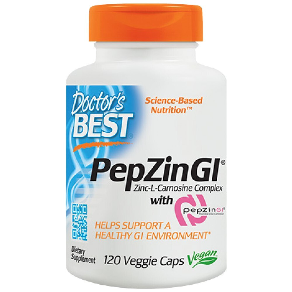 Doctor's Best PepZinGl Zinc-L-Carnosine Complex 120 κάψουλες | Skroutz.gr