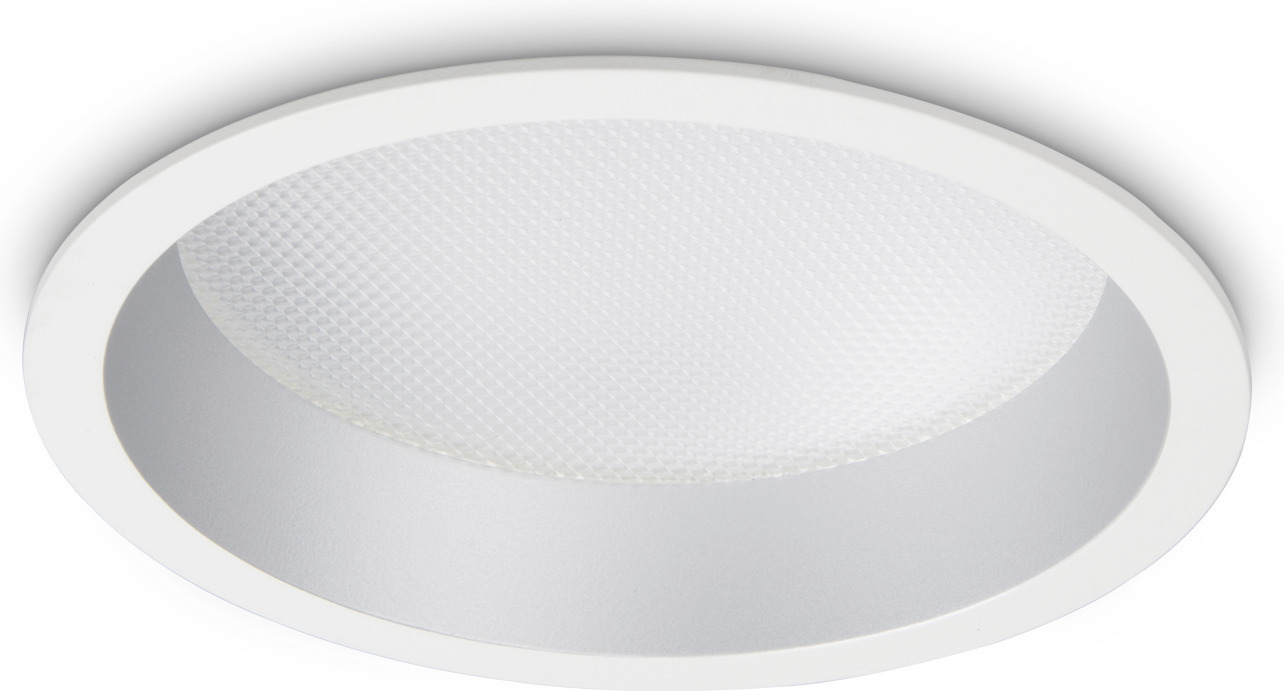 Ideal Lux Στρογγυλό Χωνευτό LED Panel Ισχύος 20W με Φυσικό Λευκό Φως ...