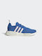 Adidas Nmd_R1 Ανδρικά Sneakers Red / Royal Blue / Off White GX9886 ...