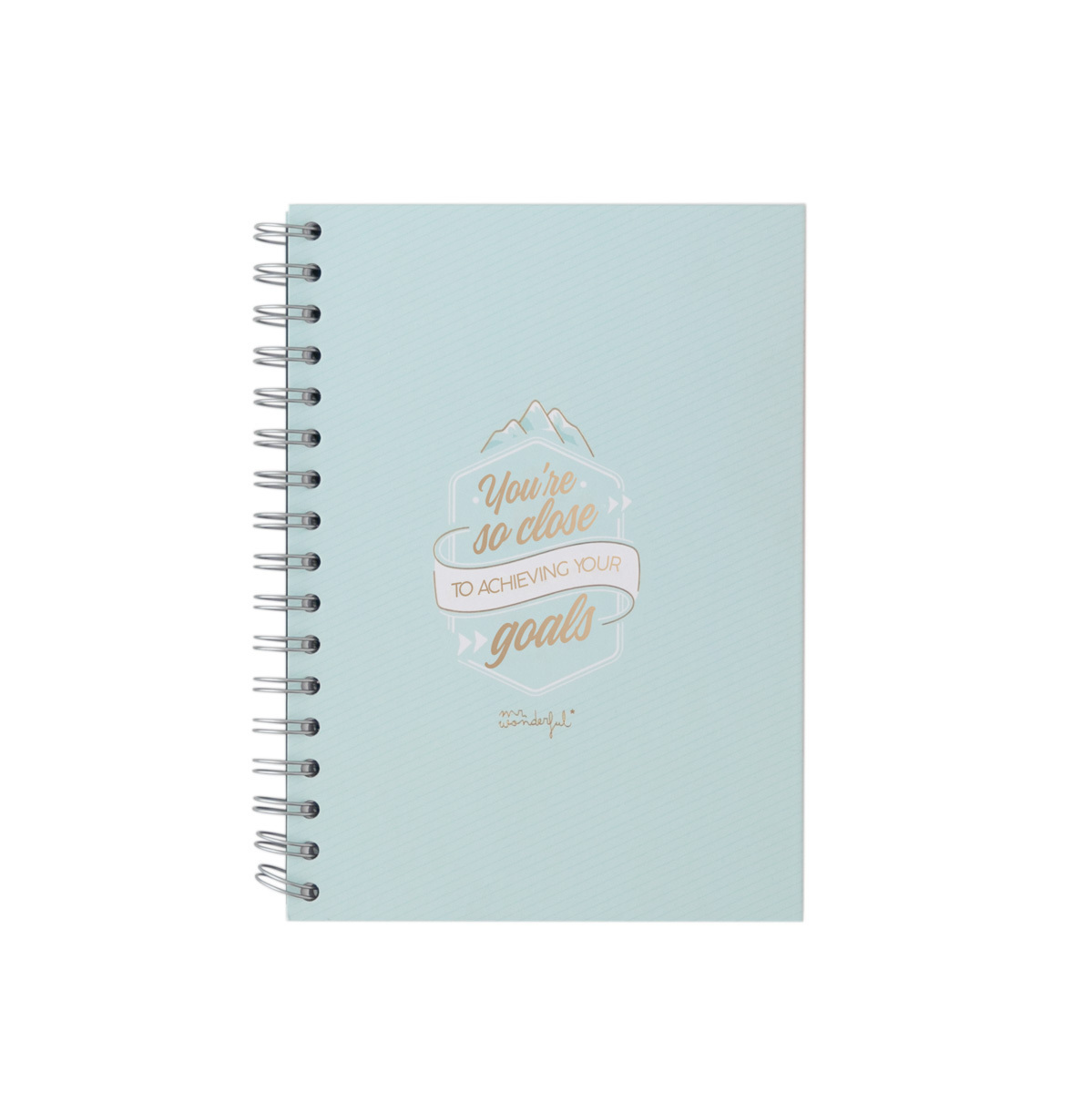 Mr. Wonderful You're so Close to Achieving your Goals Σημειωματάριο ...