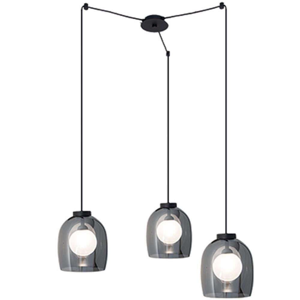 Zambelis Lights Μοντέρνο Κρεμαστό Φωτιστικό Τρίφωτο με Ντουί G9 σε ...