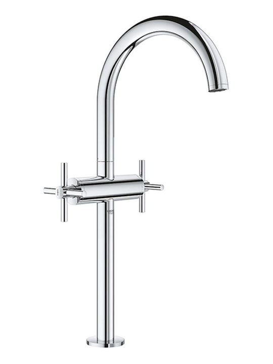 Grohe Allure L 32146001 Αναμεικτική Μπαταρία Νιπτήρα Ψηλή Ασημί ...