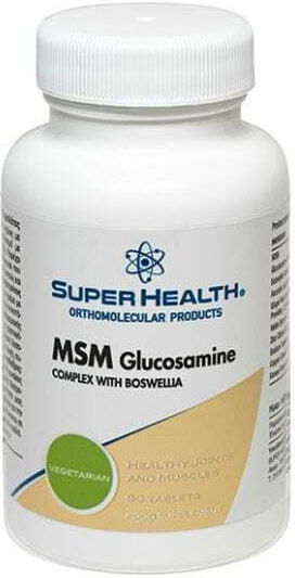 Super Health Msm Glucosamine Complex With Boswellia Συμπλήρωμα για την ...