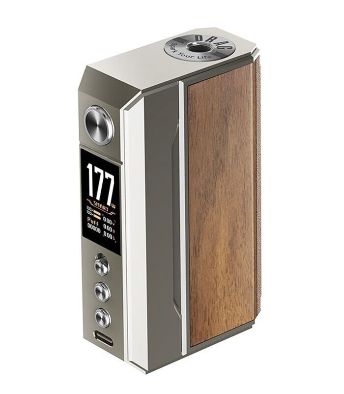 Voopoo Box Mod Drag 4 177W Pale Gold Walnut | Skroutz.gr