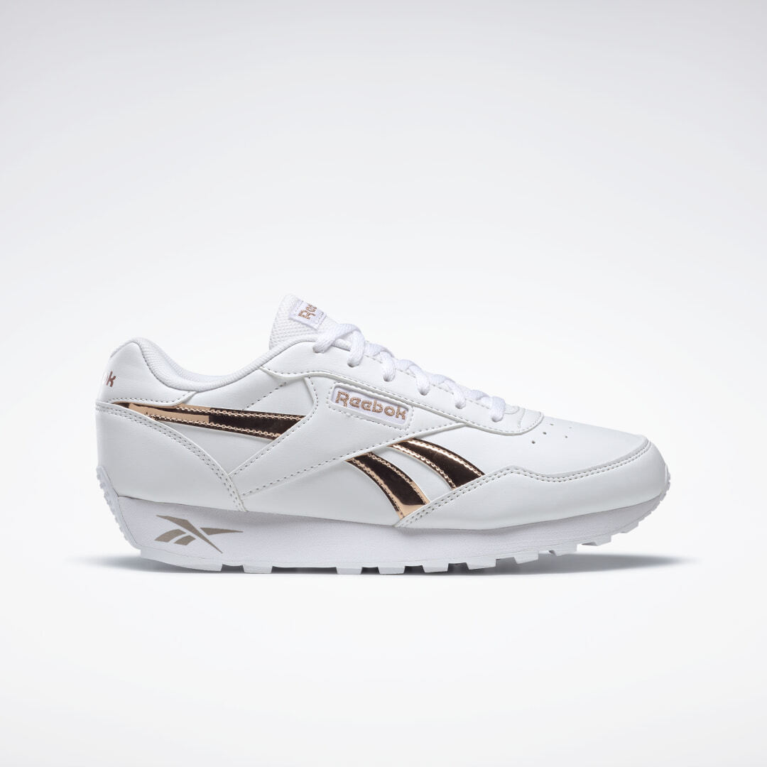 Reebok Rewind Run Γυναικεία Sneakers Cloud White / Rose Gold IG2987 ...