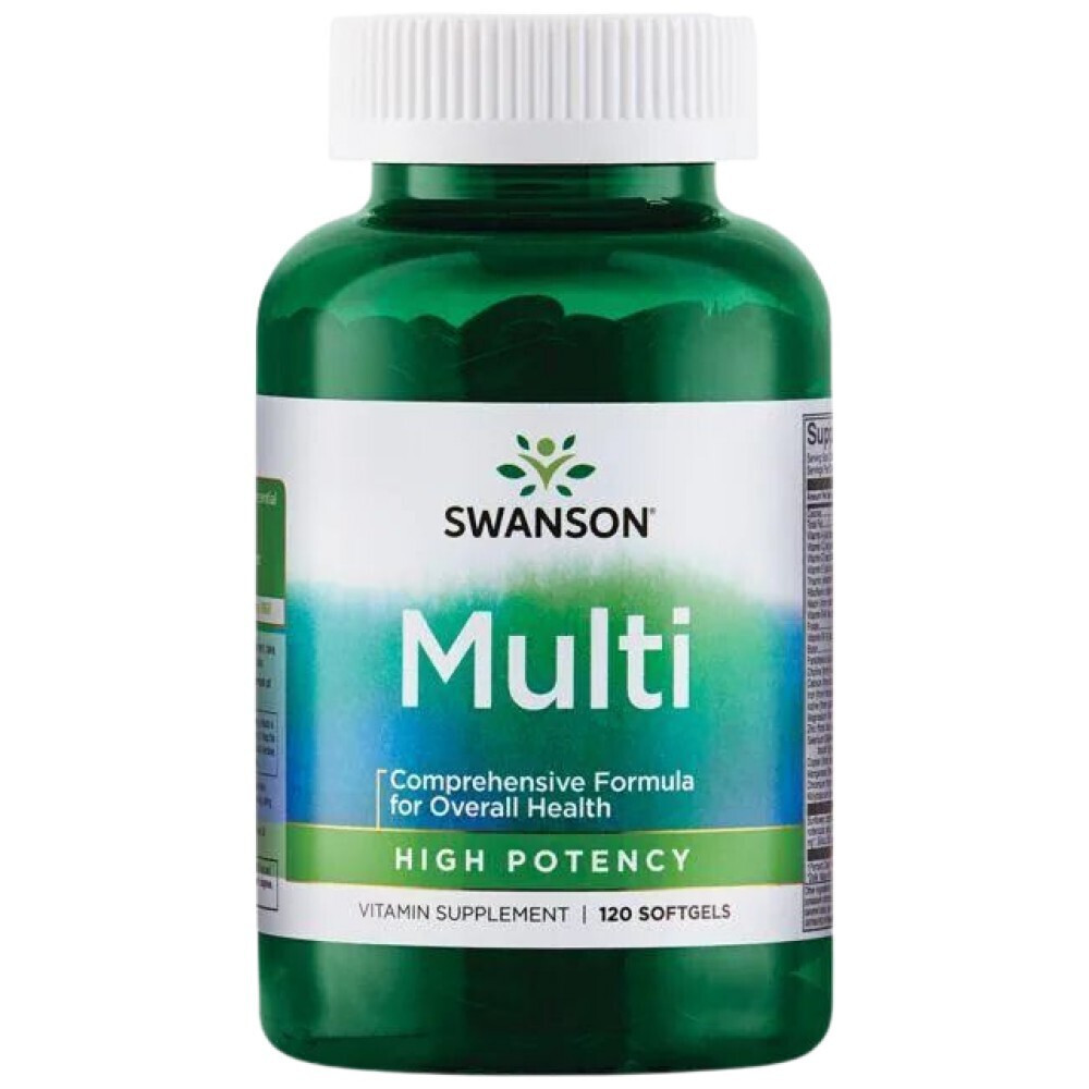 Swanson High Potency Multi Βιταμίνη για Ανοσοποιητικό 120 μαλακές ...