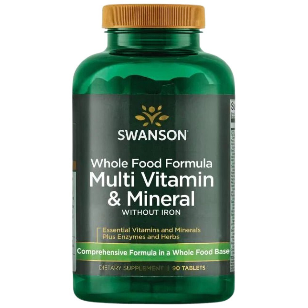 Swanson Whole Food Formula Multi Vitamin & Mineral Βιταμίνη για ...